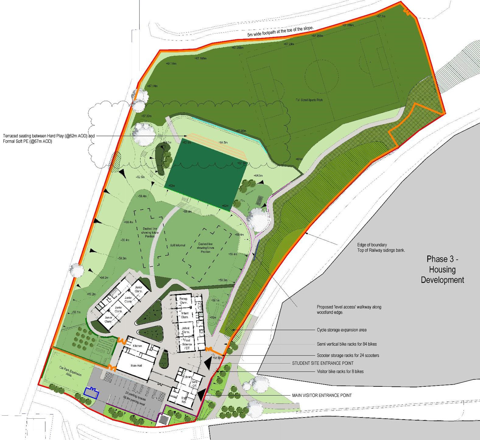 Academy site plan - Thoresby Vale Primary Academy